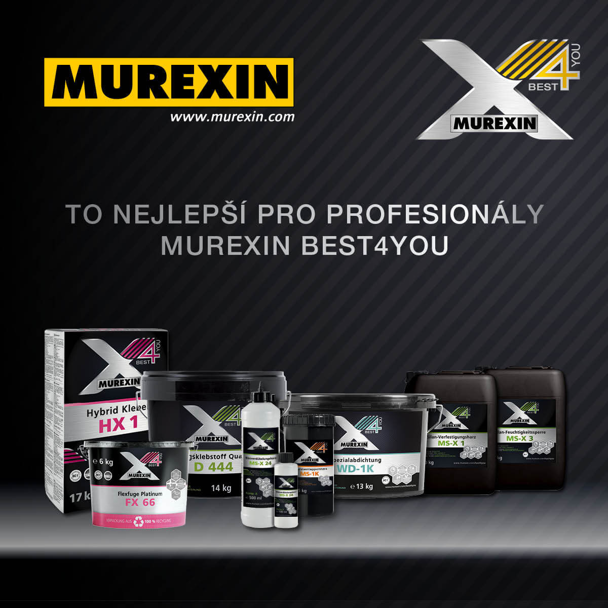 To nejlepší z Murexinu – BEST4YOU! - Murexin CZ